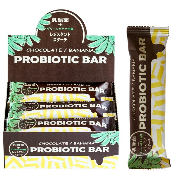 Probiotic Bar Chocolate Banana Chocolate Banana (12 per box) - Wellness ...